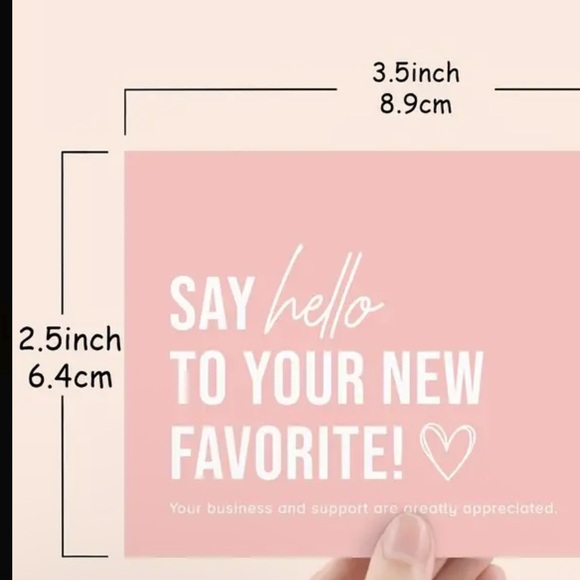 Shipping | Office | 5 Beautiful Say Hello To Your New Favorite Thank ...